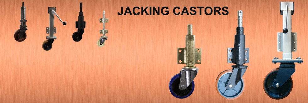 Jacking Castors | Light, Medium & Heavy Duty Jacking Castors - Reids ...