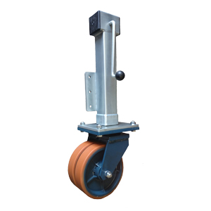 JCHS Series Jacking Castor with Wind Up Handle - Reids Castors